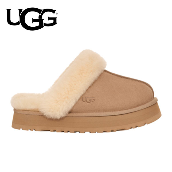 【楽天市場】【UGG】アグ DISQUETTE-SAN / ムートン サンダル ブーツ キャメル（23cm 230mm US6 / 24cm 240mm US7）牛革【並行輸入品】：ラグゼ ...
