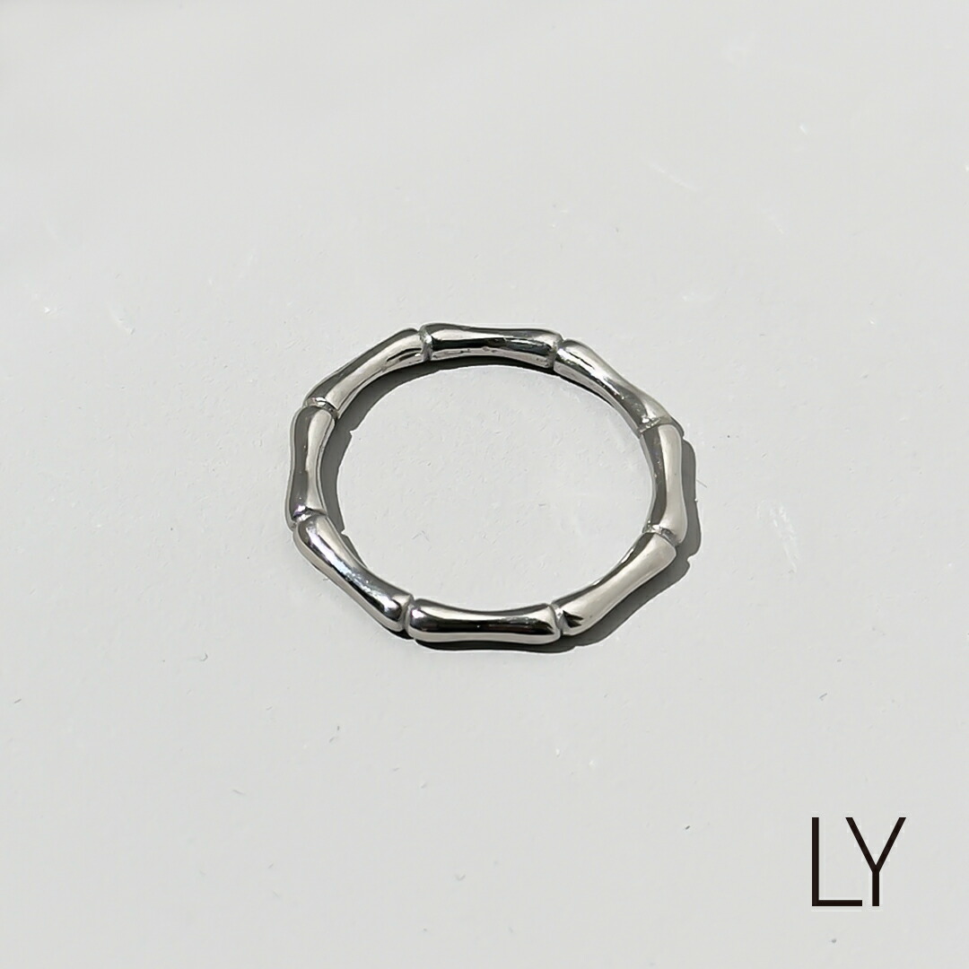 【楽天市場】LY/エルワイ リング 指輪 メンズ バンブー シンプル ステンレス アクセサリー：LY（エルワイ）