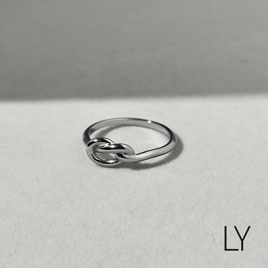 【楽天市場】LY/エルワイ リング 指輪 メンズ レディース ユニセックス ノットリング 結び シンプル：LY（エルワイ）