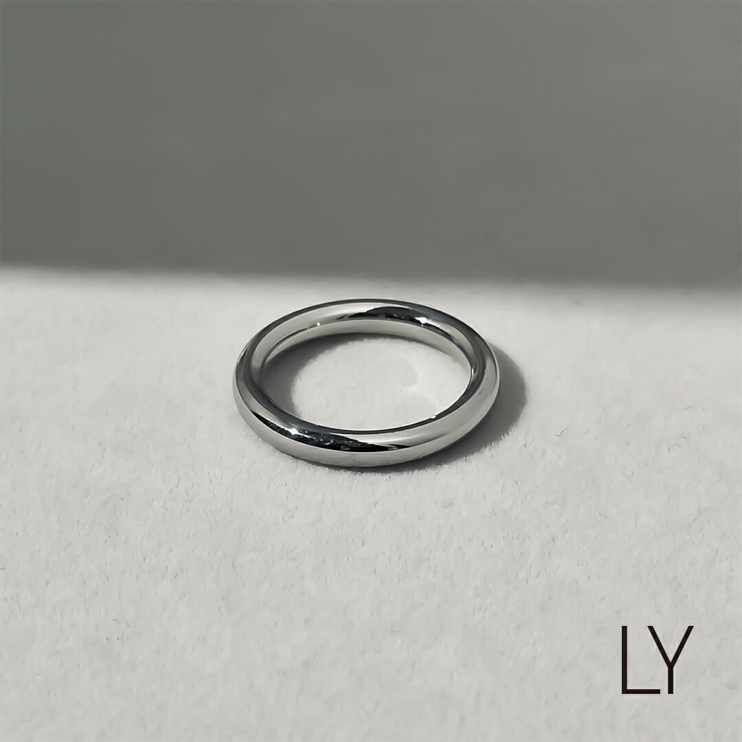 【楽天市場】LY/エルワイ リング 指輪 メンズ レディース ユニセックス 甲丸 細め シンプル ステンレス アクセサリー：LY（エルワイ）