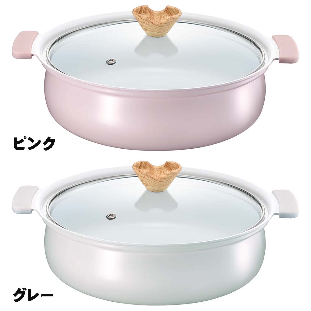 【楽天市場】【カクセー】コロントIH対応セラミックコーティング卓上鍋【IH対応 季節鍋 家族 団らん 軽い 】：outletshopワールドハンター