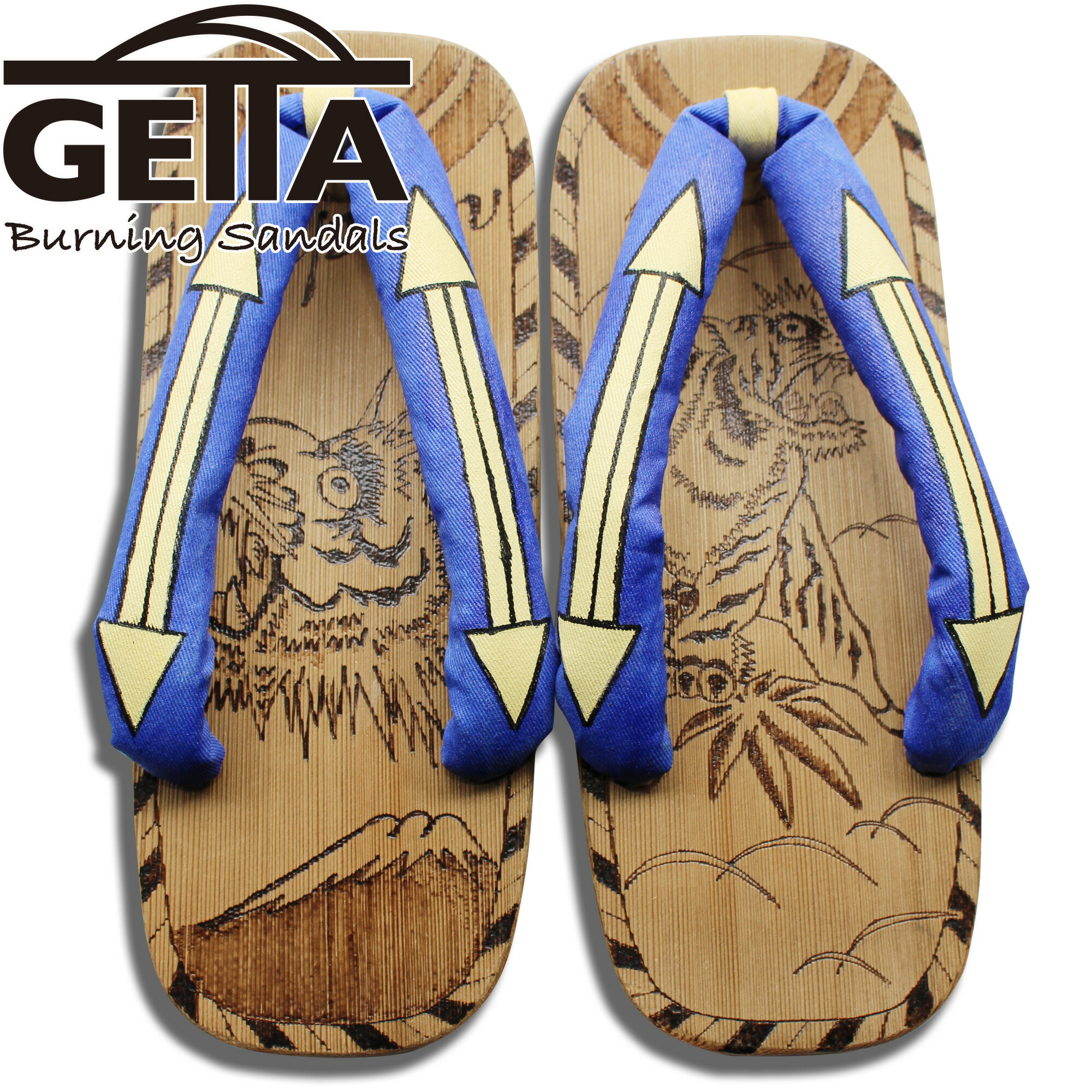 【楽天市場】[2025SS新作!]GETTA BURNING SANDALS（ゲッタバーニングサンダルス）SUKA-GETA SANDAL ...