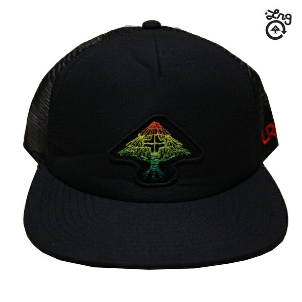【楽天市場】LRG メッシュキャップ ROCK UNSTEDY TRUCKER HAT BLK Y192534 ブラック 【 2019 lrg ...