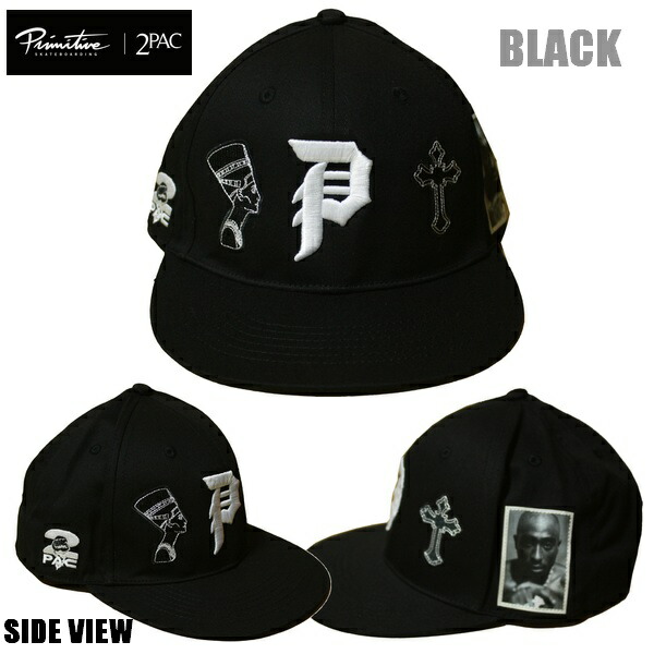 【楽天市場】PRIMITIVE 【 プリミティブ 】× 2PAC コラボ キャップ ROYALTY SNAPBACK OSPR24TP26 ...
