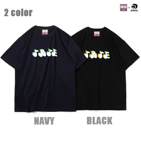 【楽天市場】IRIE Tシャツ × KIRARIN IRIE ONPU FONT TEE IRSS24030 ネイビー ブラック 紺 黒 ...