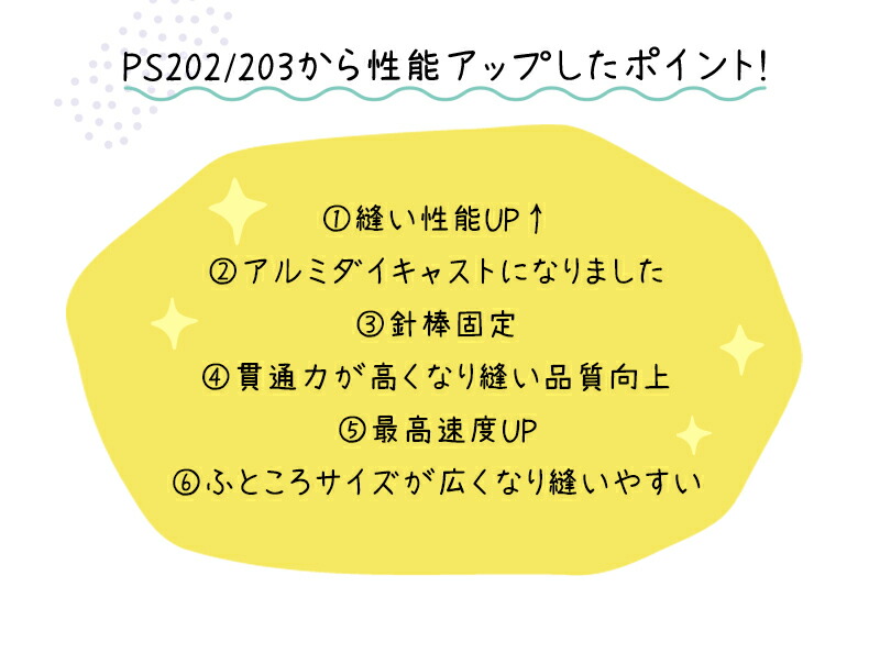 【楽天市場】ブラザー ミシン コンピューターミシン ブラザー ミシン 初心者 簡単 本体 ミシン コンパクト ミシン 本体 電動 PS202 PS203 PS202X PS203X PS ...