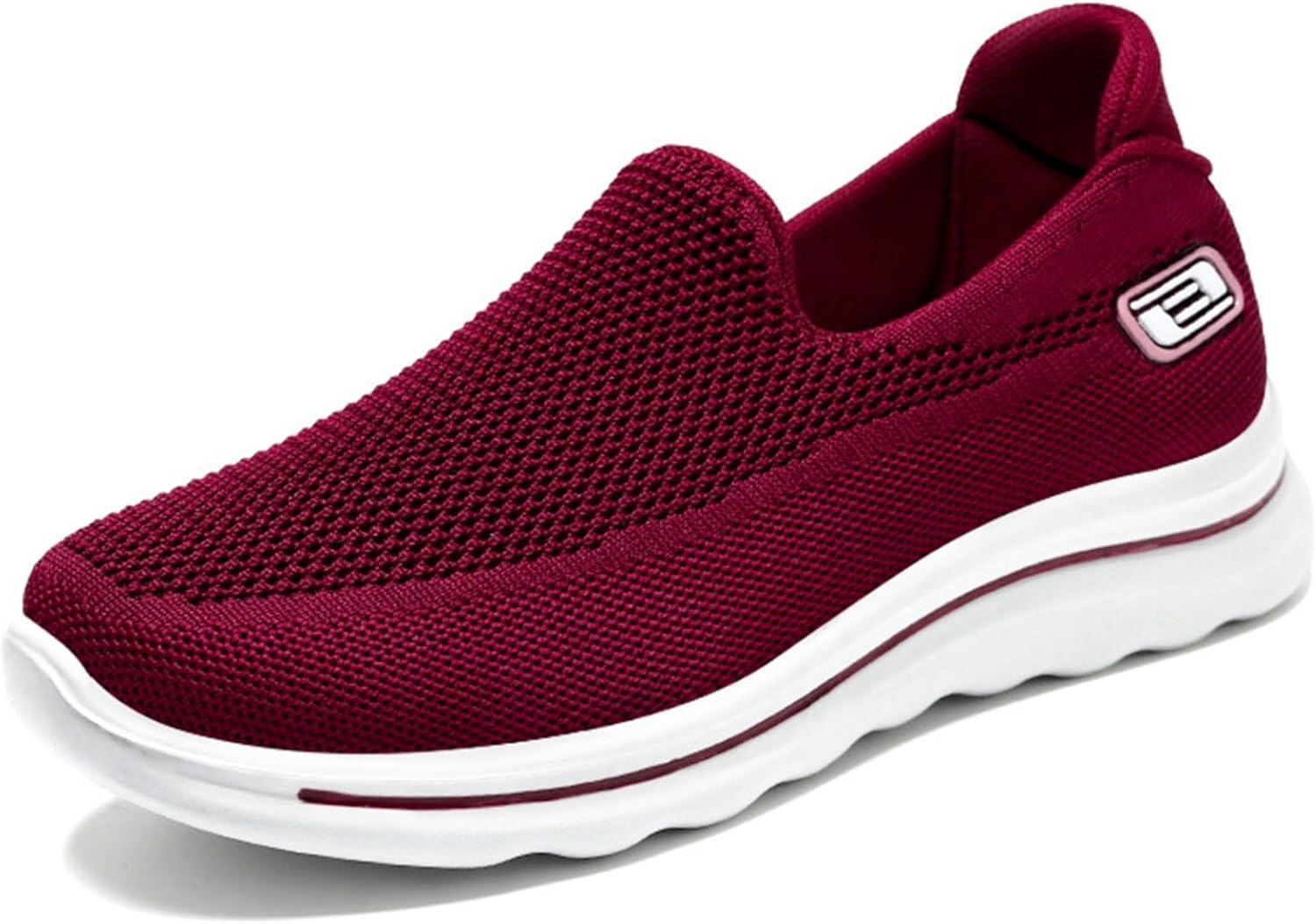 【楽天市場】ニットスニーカー レディース メンズ スリッポン 蒸れない 超軽量 ウォーキングシューズ ママシューズ 高齢者シューズ 婦人 お ...