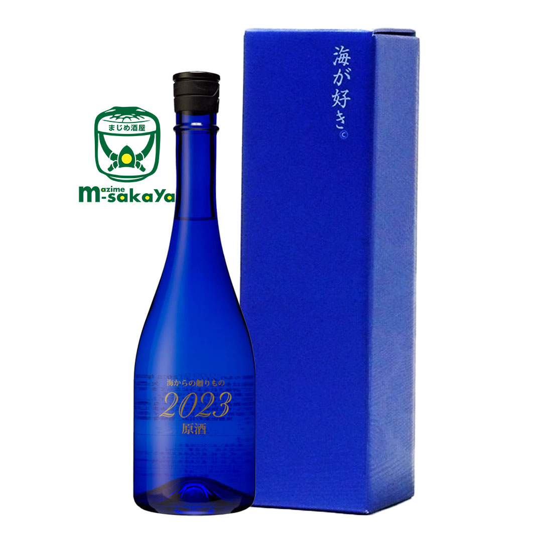 【楽天市場】大海酒造【芋焼酎 37.3度】海からの贈りもの 原酒 2024 [2023年製] 720ml 専用箱入り黒麹 常圧蒸留 鹿児島 大海酒販 オリジナル 特約店販売商品：まじめ酒屋 ...