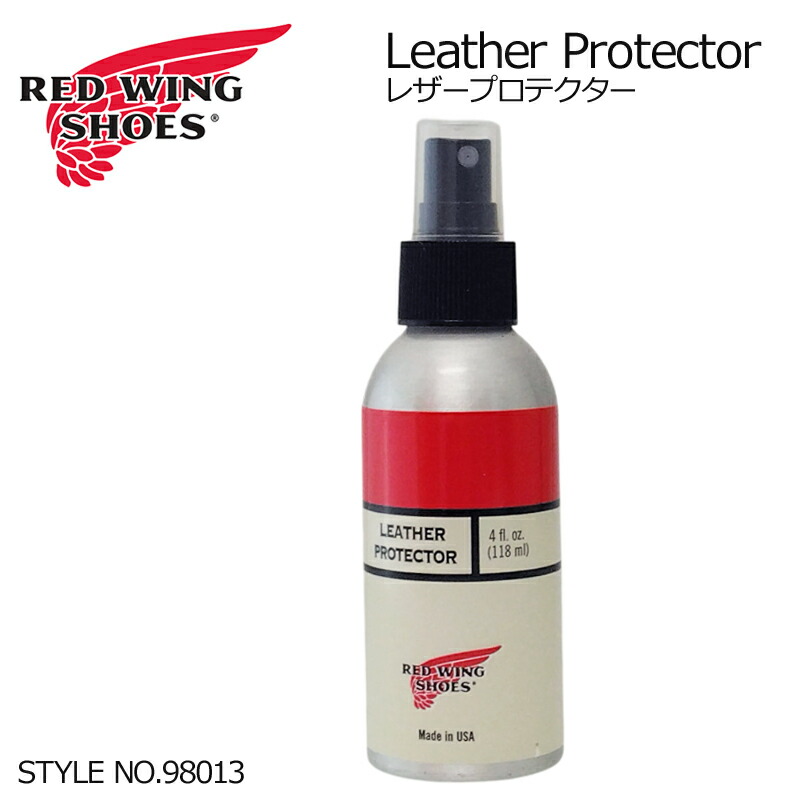 【楽天市場】RED WING レッドウィング 98013 LEATHER PROTECTOR レザープロテクター 純正ケア用品 保護スプレー ...