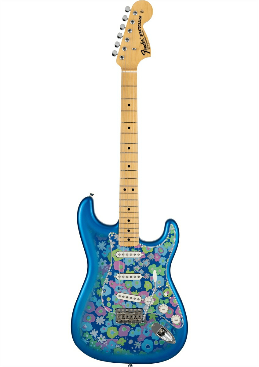 【楽天市場】Fender Made in Japan Limited Stratocaster Blue Flower：松田楽器天