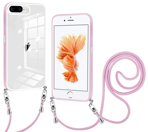 【楽天市場】iPhone 7 Plus / 8 Plus 用 ケース クリア ショルダー iPhone7plus 8plus スマホケース 肩掛け 首かけ 斜めがけ ショルダー ケース 縄掛け ...