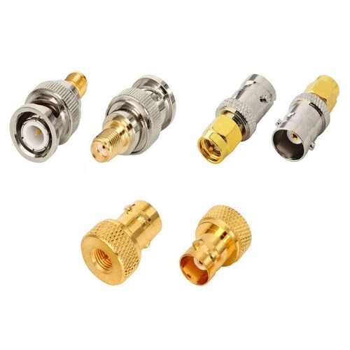 【楽天市場】BNC⇔SMA変換アンテナアダプタ3種6個セットBNCオス メス⇔SMAオス メス BNCP-SMAJ BNCJ-SMAP BNCメス ⇔ SMAオス l型の変換コネクタ 低損失 ...