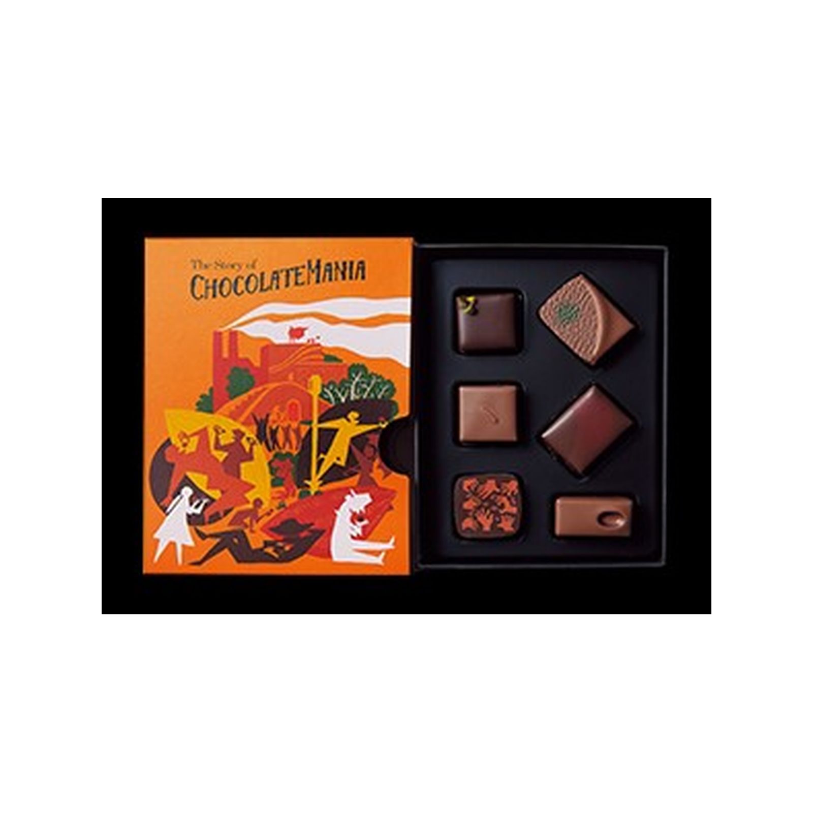 【楽天市場】パティシエ エス コヤマ The Story of CHOCOLATE MANIA ザ ストーリー オブ チョコレートマニア6個入 ...