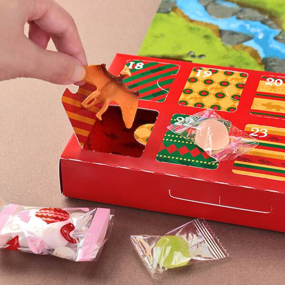 【楽天市場】カルディ クリスマス 7日間カウントダウン ダイナソー 1箱 フィギュア付 アドベントカレンダー 恐竜 KALDI お菓子 おかし 詰め合わせ：Macaron