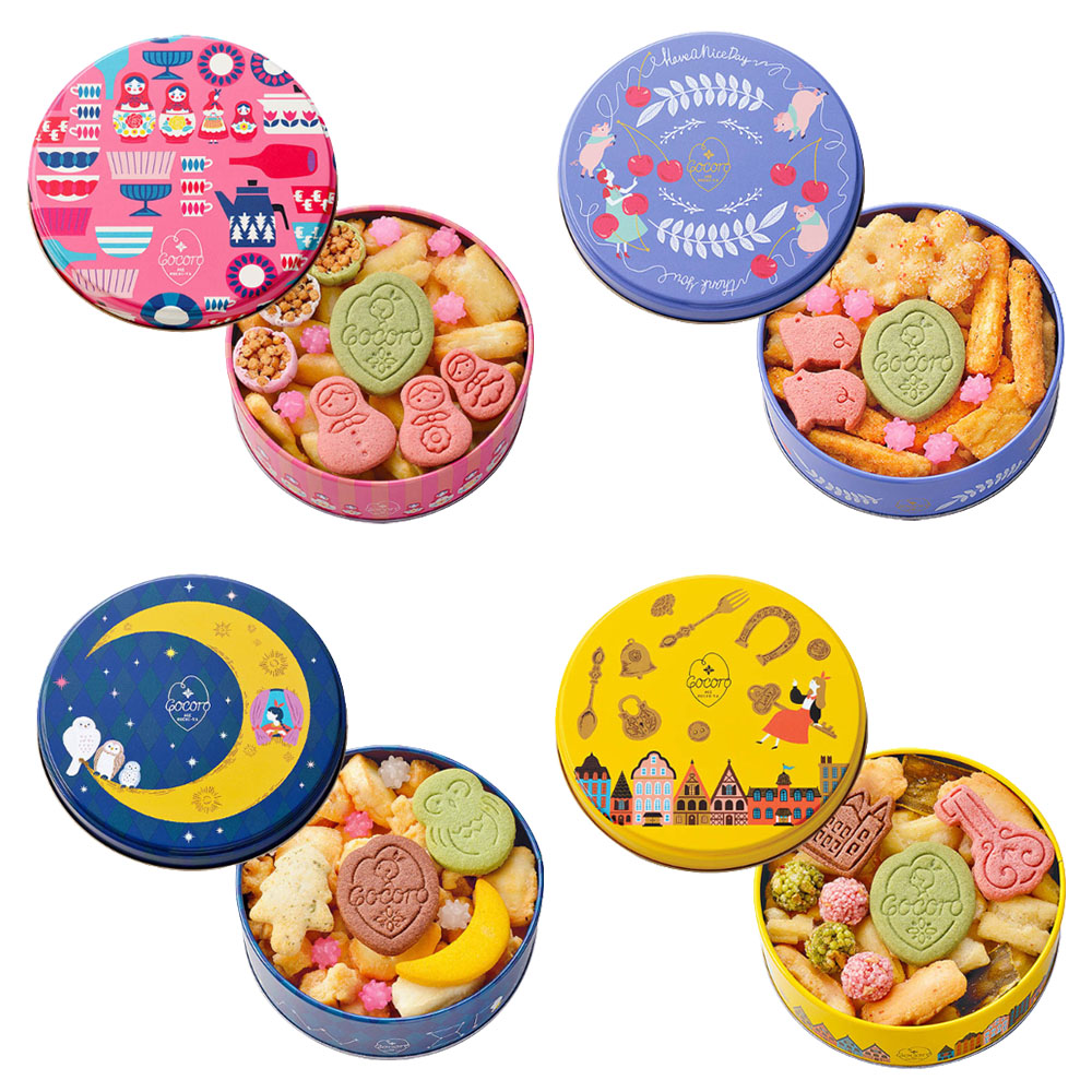 【楽天市場】1個選択 あげもちcocoro ミニ缶 1缶 手提げ袋付き ソルト イタリアン チーズ シーフード あげもちココロ おかき クッキー あげもちココロ あげもちこころ 揚げ餅こころ ...