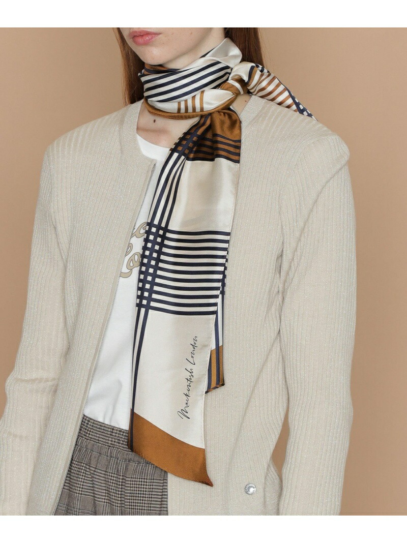 【楽天市場】【SALE／46%OFF】ジオメトリック剣先スカーフ MACKINTOSH LONDON マッキントッシュ ロンドン ファッション ...