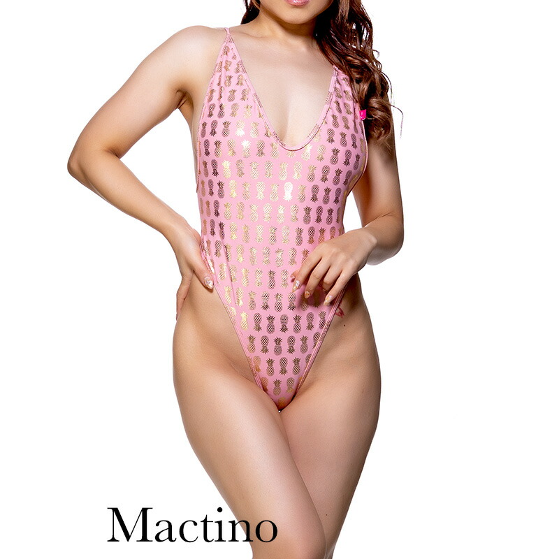 【楽天市場】Tバックワンピース水着・pineapple：mactino
