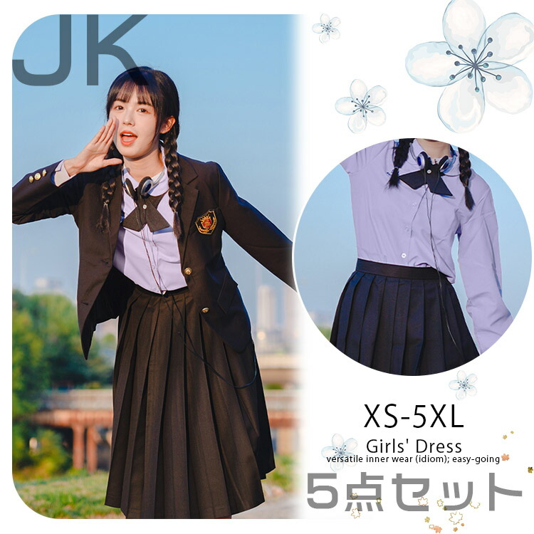 【楽天市場】ブラック/黒 卒業式 スーツ 女の子 5点セット フォーマルスーツ jk制服 子供スーツ キッズスーツ 卒園式 子供服 スーツ女の子 小学生 中学生 高校生 ブレザー エンブレム ...