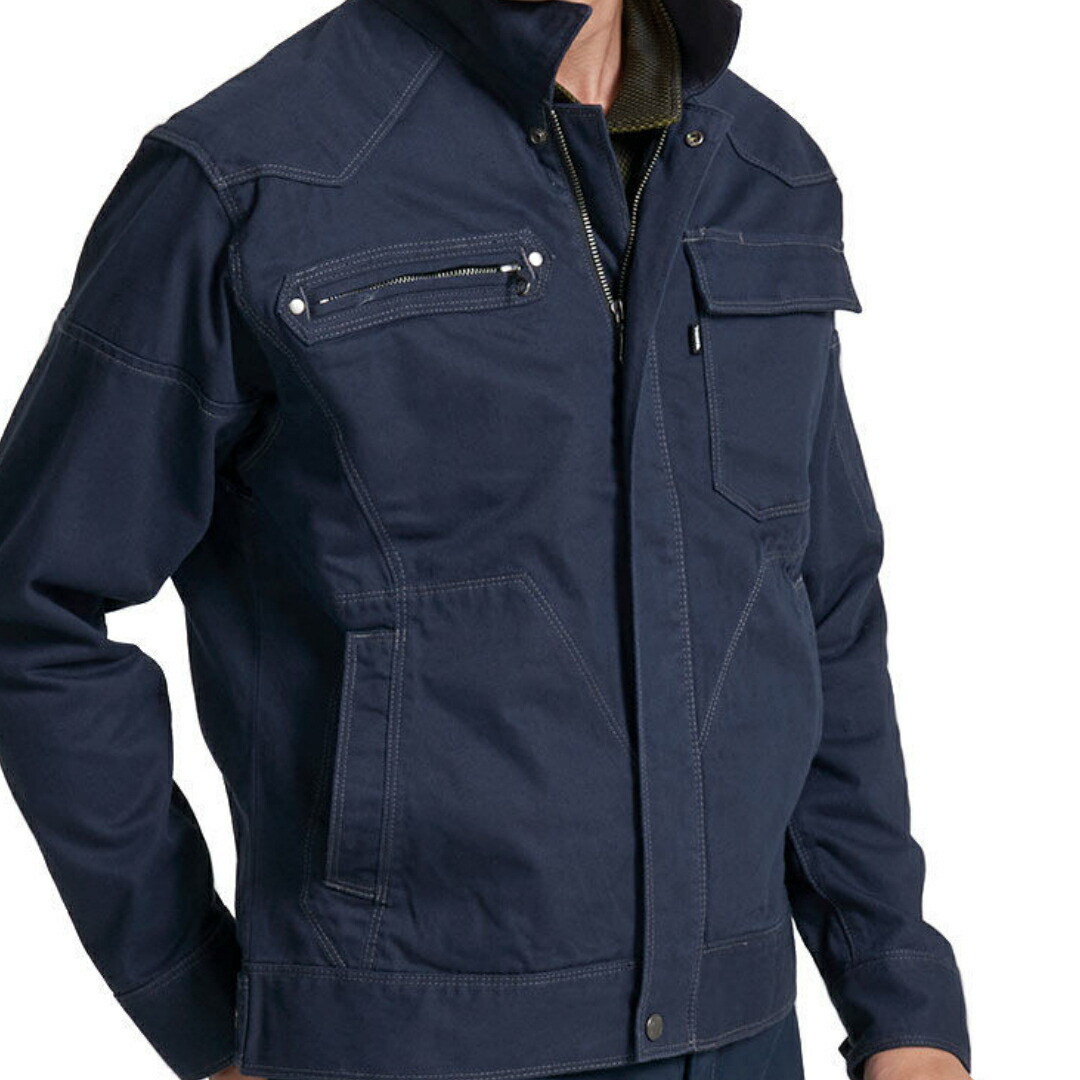 【楽天市場】作業服 作業着 寅壱 作業ズボン ニッカポッカ 3922-124 長袖ブルゾン(3922-124)M～LL：Mahogany 楽天市場店