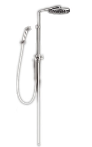 【楽天市場】KVK ZS3130 オーバーヘッドシャワーセット 丸ヘッド仕様 水栓無：まいどDIY