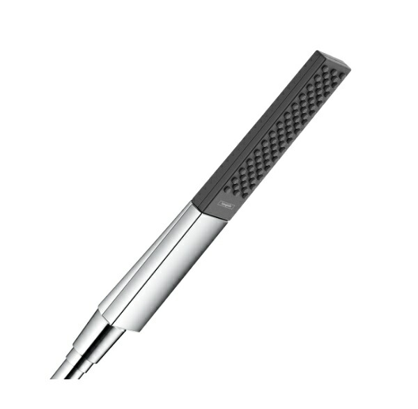 【楽天市場】ハンスグローエ 26866670 レインフィニティ バトンハンドシャワー 100 1ジェット マットブラック [♪ ]：まいどDIY