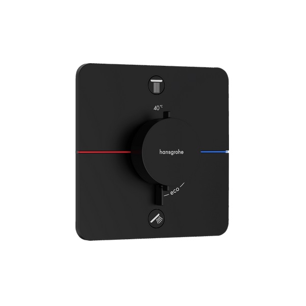 【楽天市場】ハンスグローエ 15583670 ShowerSelect Comfort Q シャワーサーモスタット 埋込式 混合水栓 2 ...