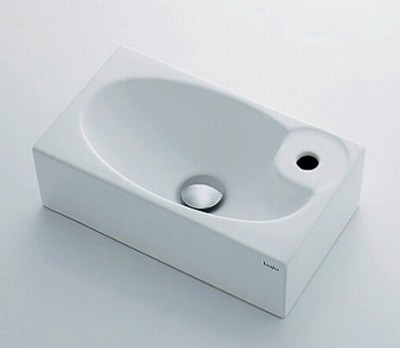 【楽天市場】カクダイ 【493-084】 JEWEL BOX Luju 壁掛手洗器 [ ]：まいどDIY