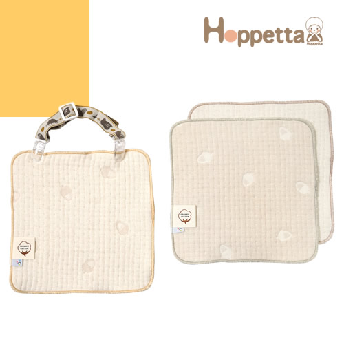 【楽天市場】Hoppetta ホッペッタ ホッペタ guri ふくふくガーゼ 6重ガーゼ クリップ＆ハンカチスタイ 2023年春夏新作 日本製 よだれかけ ビブ スタイ 赤ちゃん ベビー 3枚 ...