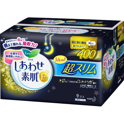 【楽天市場】ロリエエフしあわせ素肌超スリム夜40羽付9コ：マイドラ生活総合館