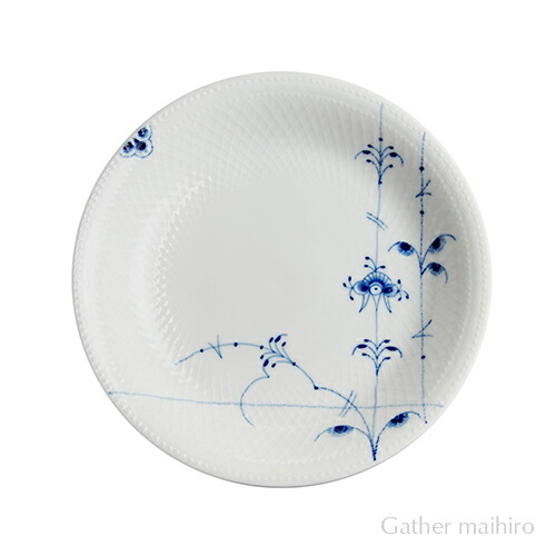 【楽天市場】ロイヤルコペンハーゲン ROYAL COPENHAGEN ブルーパルメッテ ディーププレート 2500734：Gather maihiro