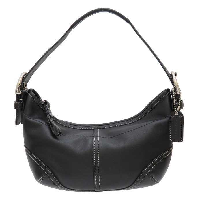 【楽天市場】【COACH/コーチ】 9541 セミショルダー ショルダーバッグ レザー 黒 レディース【中古】【真子質店】【NN】【Dx ...