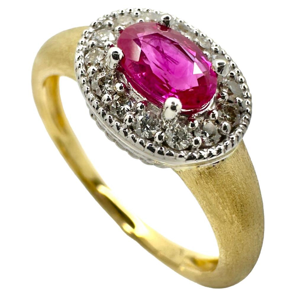 【楽天市場】16号 ルビー 0.40ct ダイヤモンド 計0.15ct リング・指輪 K18ゴールド 18金 4.6g レディース【中古】【真子質店】【NN】【DDx】：真子質店楽天市場店