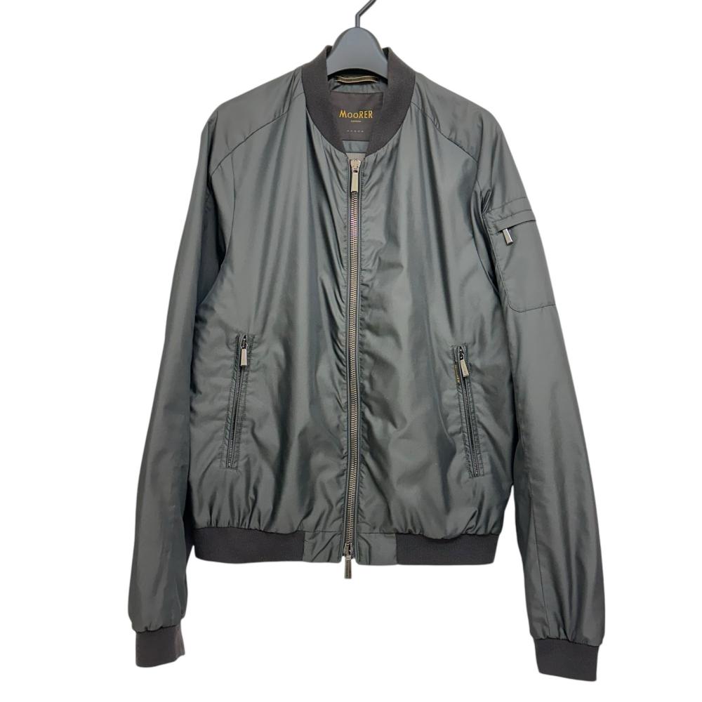 【楽天市場】CORELLI-WK MA-1 【ムーレー/MOORER】 ミリタリージャケット ナイロン 灰色 メンズ【中古】【真子質店】【GD】【TMox】：真子質店楽天市場店