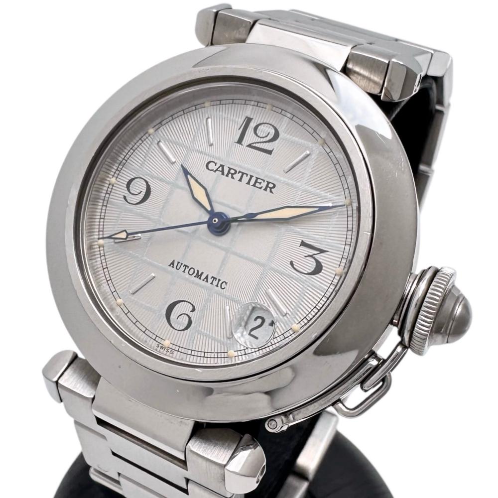 【楽天市場】【CARTIER/カルティエ】 パシャC W31023M7/2324 腕時計 ステンレススチール 自動巻き/オートマ シルバー文字 ...