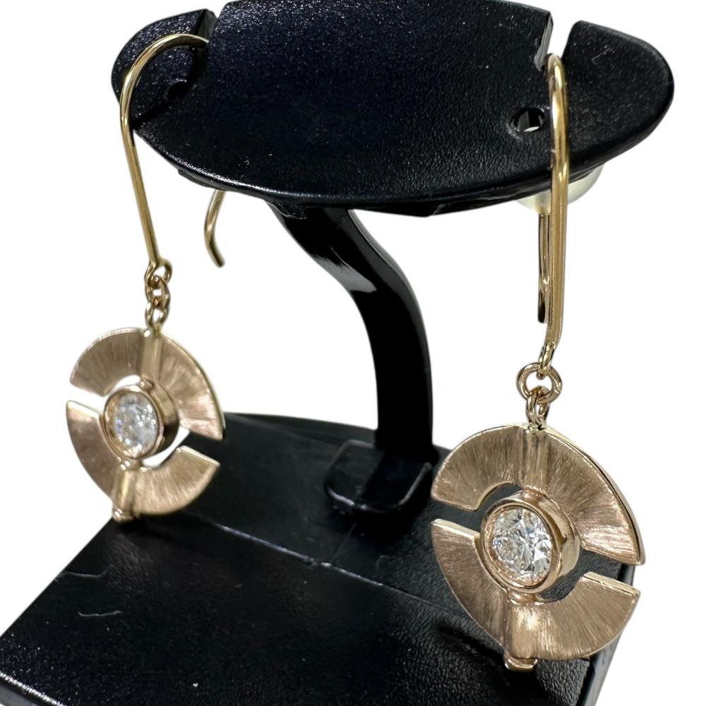 【楽天市場】【E-NO`S/イーノス】 ダイヤモンド（右） 0.155ct ダイヤモンド（左） 0.163ct ピアス K18PGピンクゴールド 18金 2.8g レディース【中古】【真子質店 ...