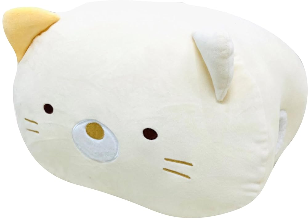 【楽天市場】MORIPiLO 抱き枕 すみっコぐらし ねこ (ハグミークッション) 肌にやさしいマイクロ生地 グッズ ぬいぐるみ 昼寝枕 ベージュ 40x25x20cm モリシタ 386404 ...