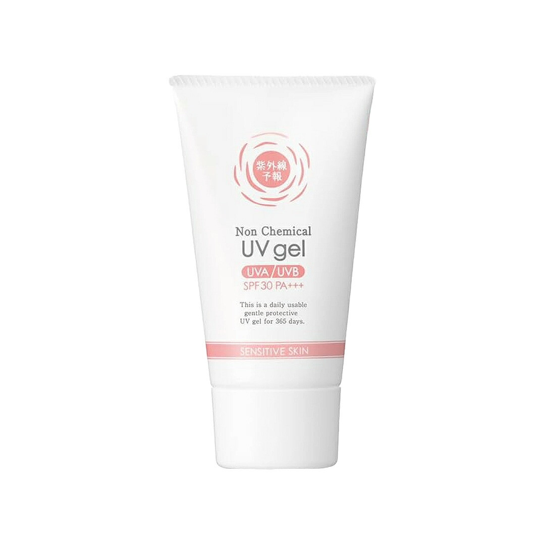 【楽天市場】紫外線予報 ノンケミカルUVジェルF 65g 日やけ止め 保湿UVジェル SPF30 PA+++ 紫外線吸収剤不使用 (4992440036649)：mamako natural