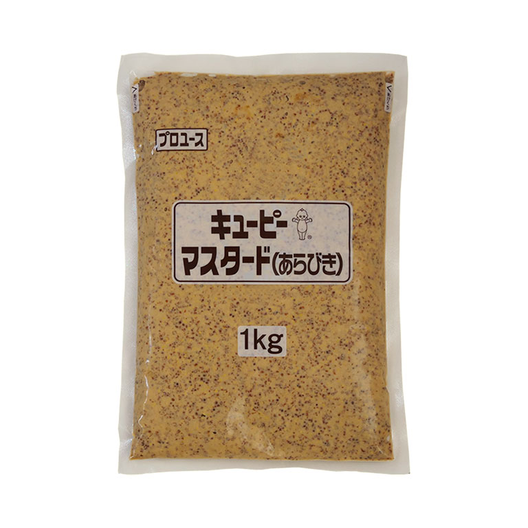 【楽天市場】マスタード（あらびき） QP 1kg キユーピー 粒マスタード_：ママパン