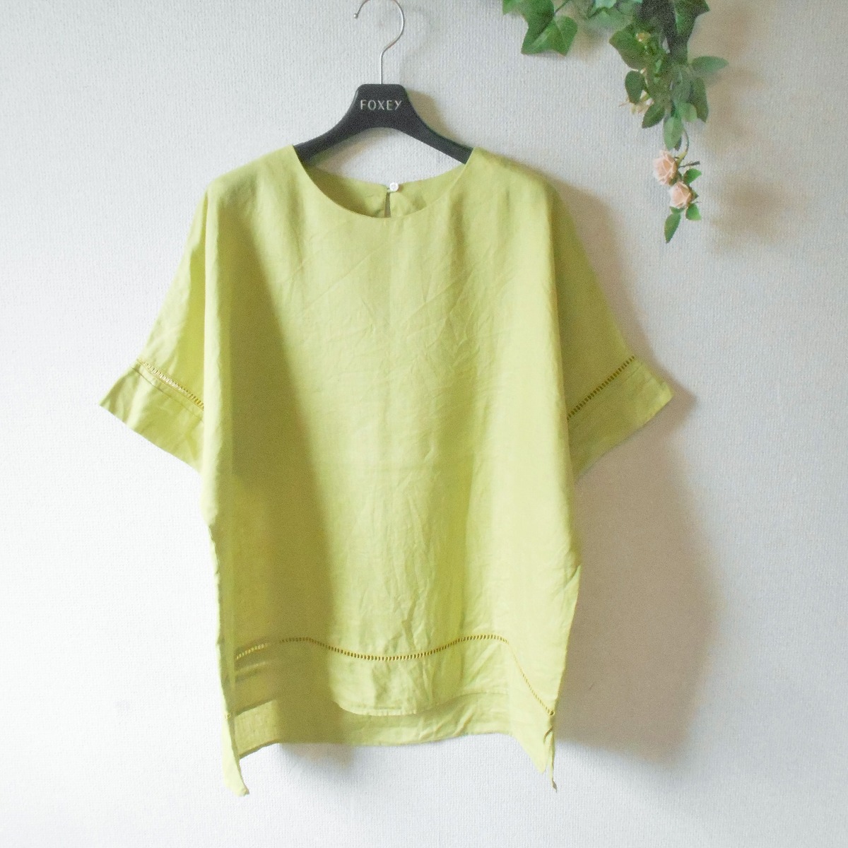 【楽天市場】【中古】ドゥクラッセ DoCLASSE ブラウス 麻 100% 大きい サイズ レディース 13：ママポケット