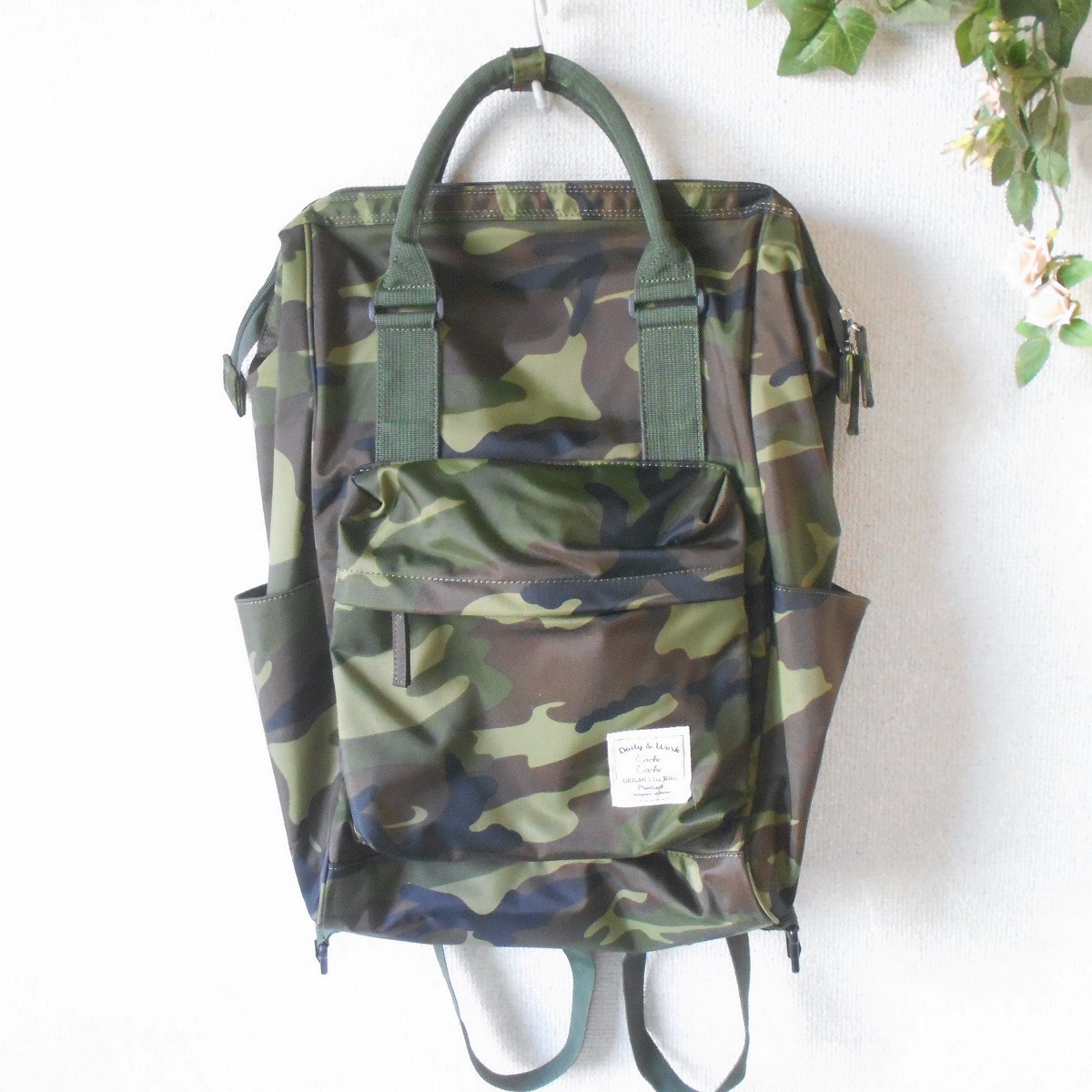 【楽天市場】【中古】UNBILLION cachecache アンビリオン カシュカシュ バッグ デイバッグ リュック 迷彩 男女兼用：ママポケット