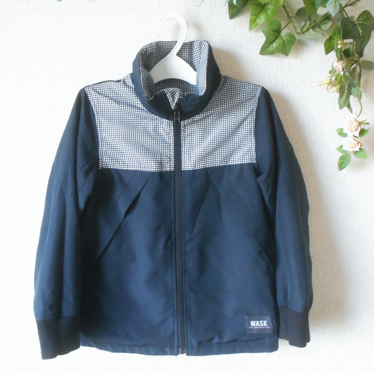 【楽天市場】【中古】ワスク WASK 子供服 130cm 薄手 ブルゾン リバーシブル 2way ジャンパー キッズ 男の子 春 秋：ママポケット