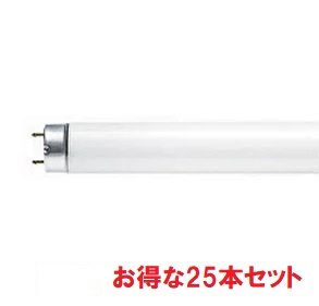 【楽天市場】ホタルクス hotalux (旧 NECライティング) 直管蛍光灯 グロースタータ形 10W 白色 FL10W 25本セット【返品交換不可】：豆電球専門店 abo