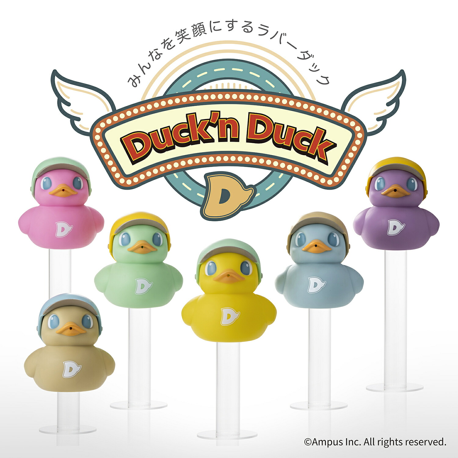 【楽天市場】ダッくんダック（Duck'n Duck）ラバーダックコレクション(全6色)音が出る 水でっぽうになる 取り付けベルト付属 自転車 ...
