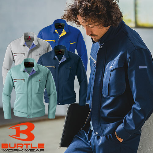 【楽天市場】バートル 作業服 ブルゾン 9001 BURTLE 作業着 ジャンパー ジャケット ストレッチ 制電 撥水 防汚 形態安定 通年 秋冬 上着 おしゃれ かっこいい 人気 企業 法人 ...