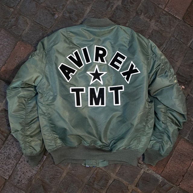【楽天市場】楽天スーパーセール特別価格!!SALE!! TMT [ティーエムティー] TMT × AVIREX MA-1 KHAKI TMT × AVIREX MA-1 アヴィレックスコラボ ...