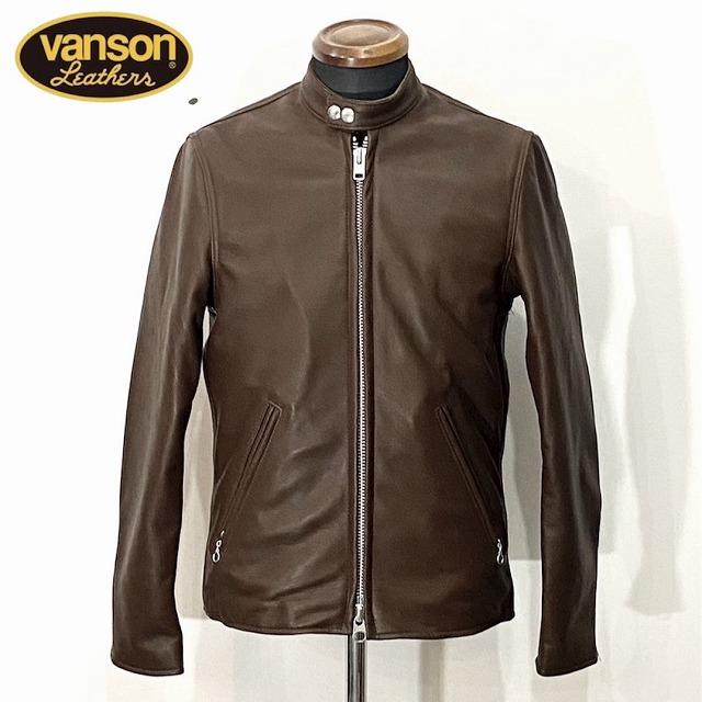 【楽天市場】Vanson Leathers [バンソン レザー] Special Custom Single Riders Jacket ...