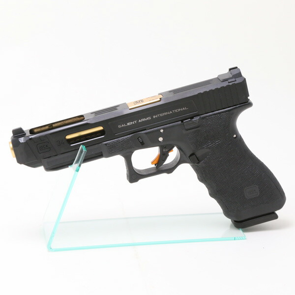 【楽天市場】【送料無料】【SAA】GLOCK34（グロック G34） SAIカスタム ガスブローバック（ガスブロ） 【ハンドガン ピストル ...