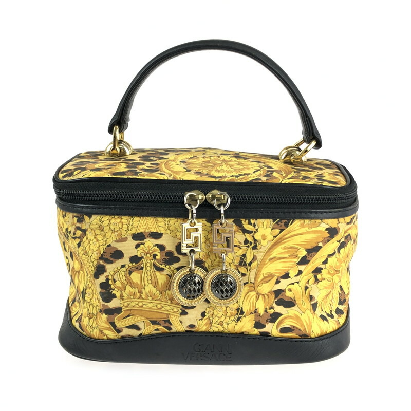 【楽天市場】【中古】【レディース】GIANN VERSACE VANITY POUCH ジャンニ ヴェルサーチェ バニティーポーチ メイク ...