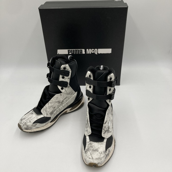 【楽天市場】【中古美品】【メンズ】 PUMA プーマ アレキサンダーマックイーン コラボ ハイカット スニーカー ALEXANDER ...
