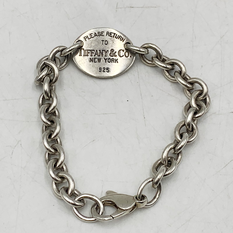 【楽天市場】【中古】【メンズ/レディース】 TIFFANY&Co. ティファニー 925 リターントゥ オーバル ブレスレット アクセサリー ...